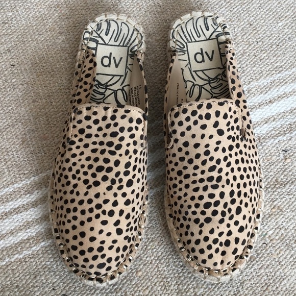 DV by Dolce Vita | Shoes | Dolce Vita Tan Black Mules Leopard Espadrilles 75 | Poshmark